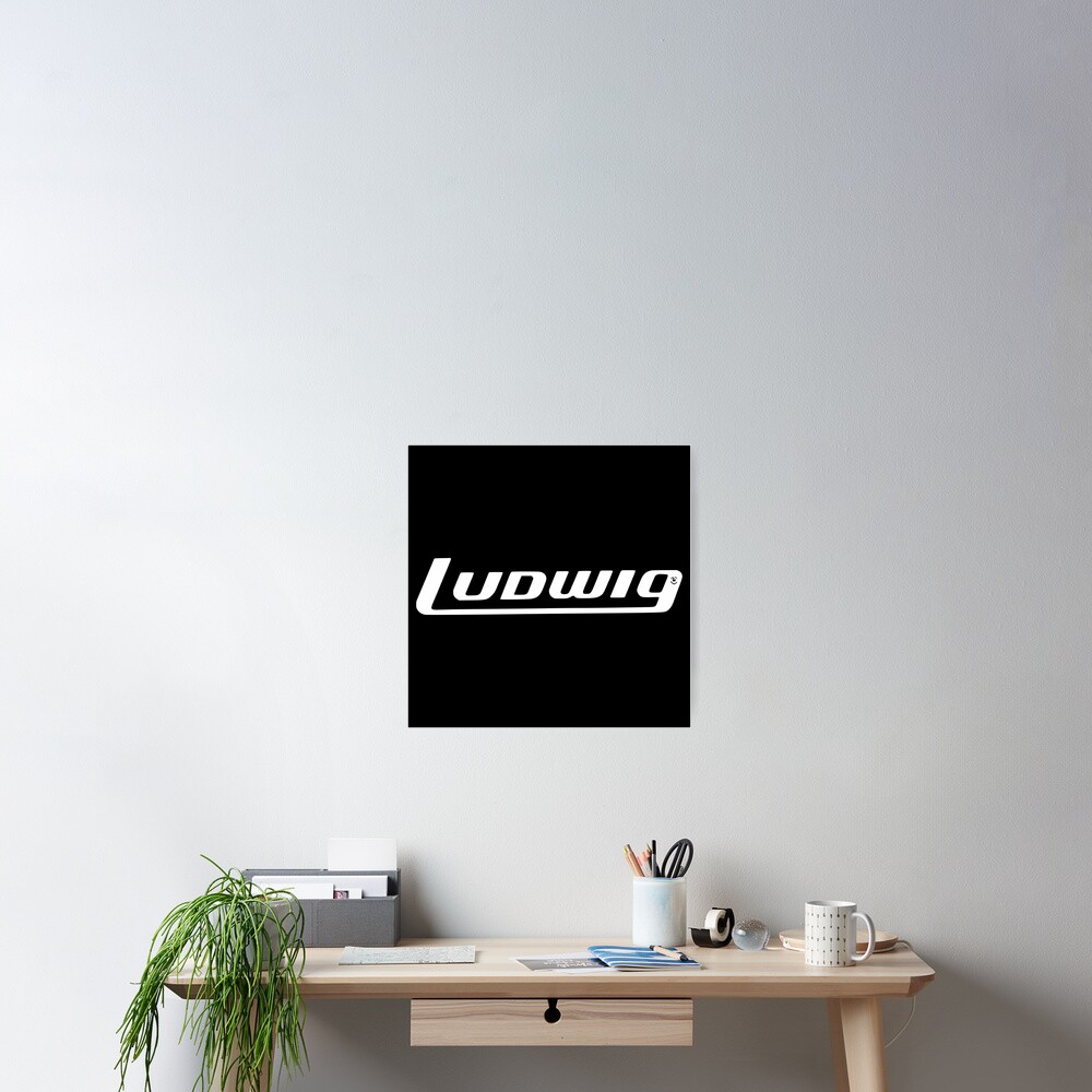"Ludwig Logo" Poster by haiielnes | Redbubble
