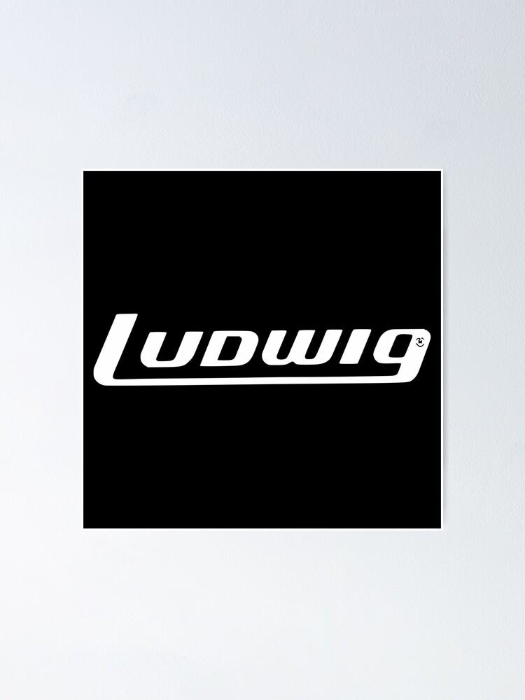 "Ludwig Logo" Poster by haiielnes | Redbubble