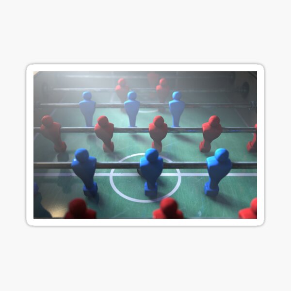 "Foosball Players" Sticker by albund | Redbubble