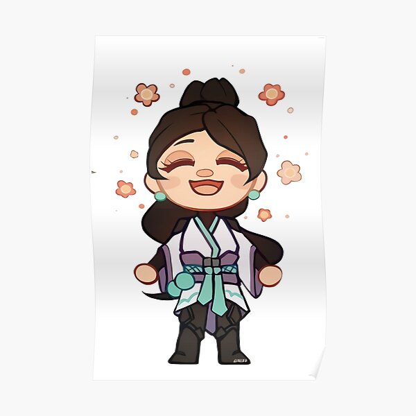 Valorant Sage Art Posters | Redbubble