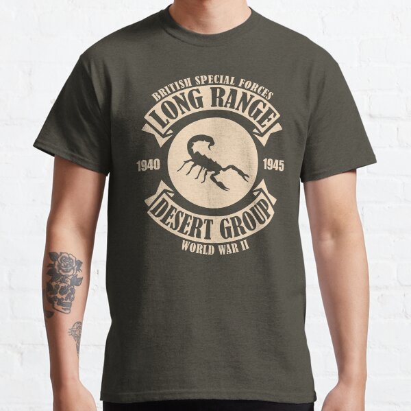 "Long Range Desert Group LRDG Patch" Classic T-Shirt for Sale by ...