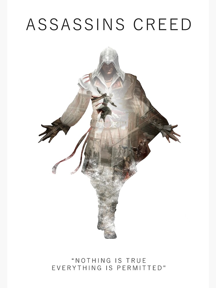 "Assassin's Creed Poster" Poster for Sale by HAPPYDOOMSDAY | Redbubble