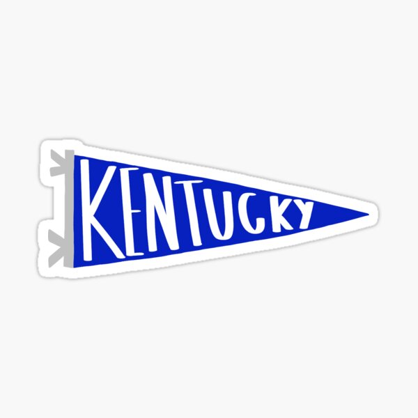 "UKY Kentucky flag" Sticker for Sale by allyspalding | Redbubble