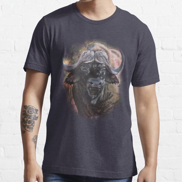 "African Cape Buffalo: Boss" T-shirt for Sale by Skaylaki | Redbubble ...