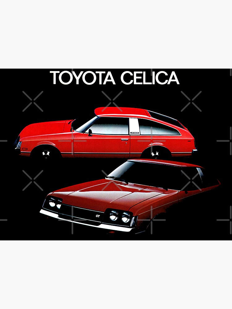 "TOYOTA CELICA" Sticker for Sale by ThrowbackM2 | Redbubble