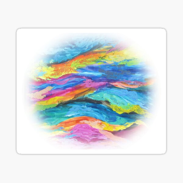 "Color Splash" Sticker by monaruth | Redbubble