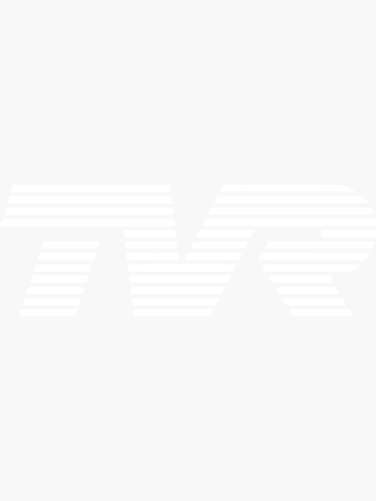 "TVR Logo 2" Sticker for Sale by anantaralaku | Redbubble