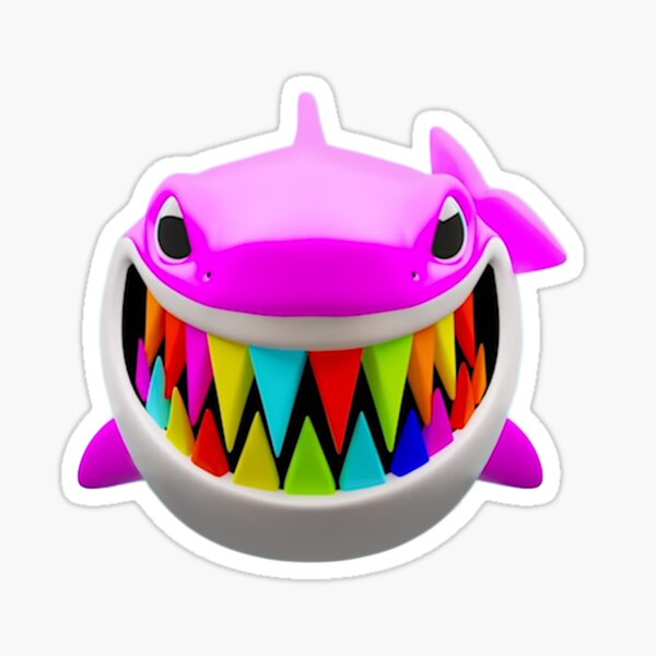 "Tekashi 6ix9ine Rainbow Shark" Sticker for Sale by Shmigelicious ...