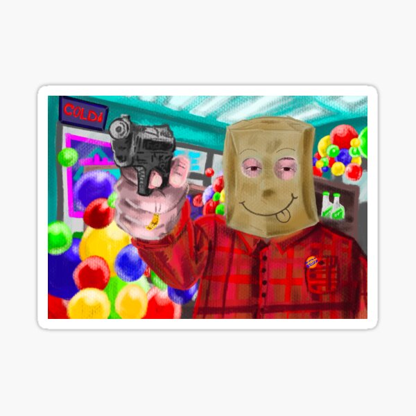 "Hello" Sticker for Sale by Bigmanarts | Redbubble