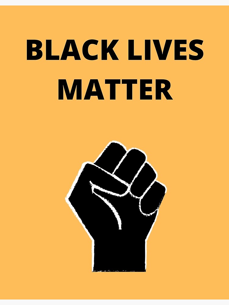 "BLM" Poster by angelflowers | Redbubble