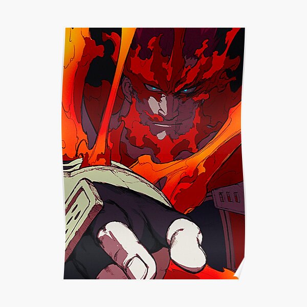 "Boku No Hero Academia Endeavor" Poster by terpres | Redbubble