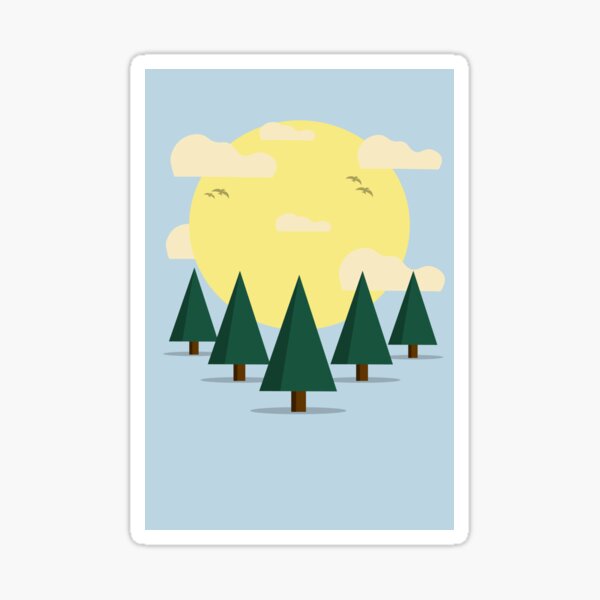 "Simple Sunrise" Sticker by DannyMeredith | Redbubble