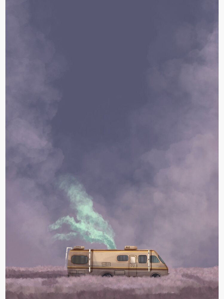 "Breaking Bad RV" Sticker by illuvisual | Redbubble