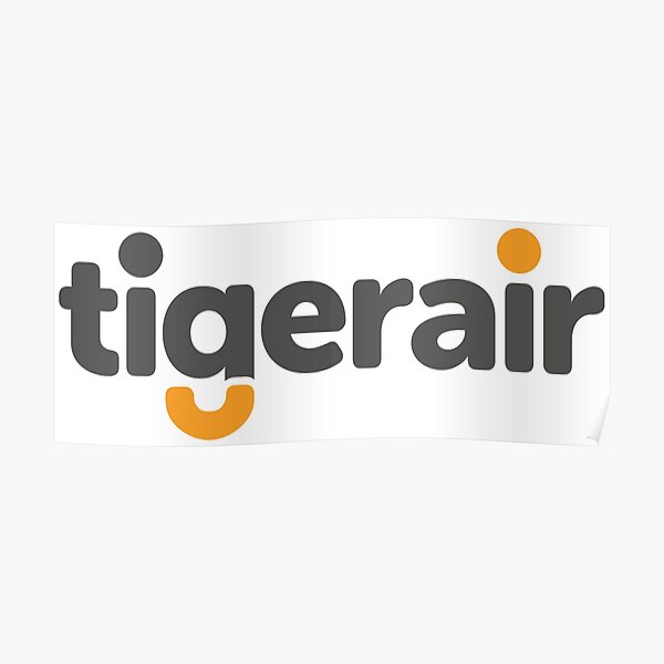 "Tiger Air logo" Poster by trevorr | Redbubble