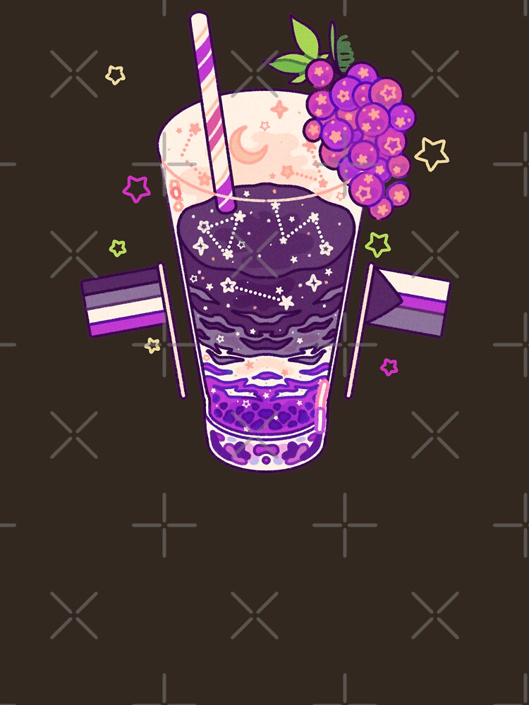 "Ace/Demi cocktail " T-Shirt von SilAchan | Redbubble