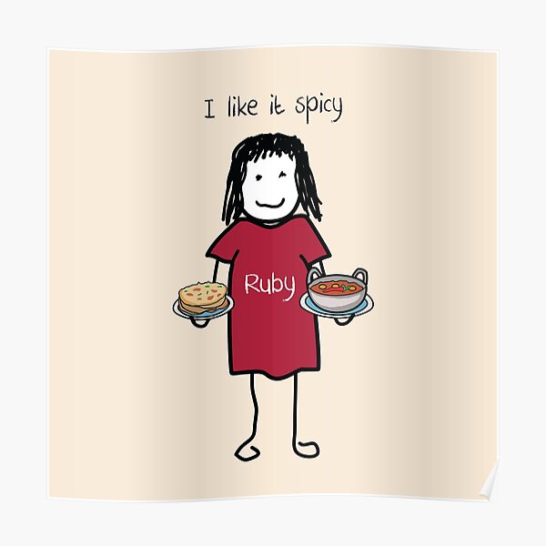 "Ruby Murray - Cockney Rhyming Slang" Poster for Sale by DanandDee ...