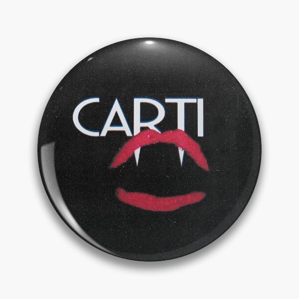 "Carti Logo" Pin for Sale by Ridgewayyy | Redbubble