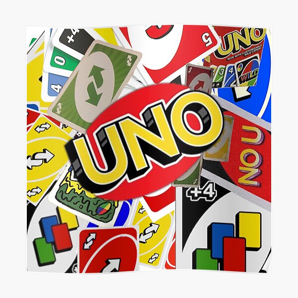 Póster «Uno logo collage» de brookescustoms | Redbubble
