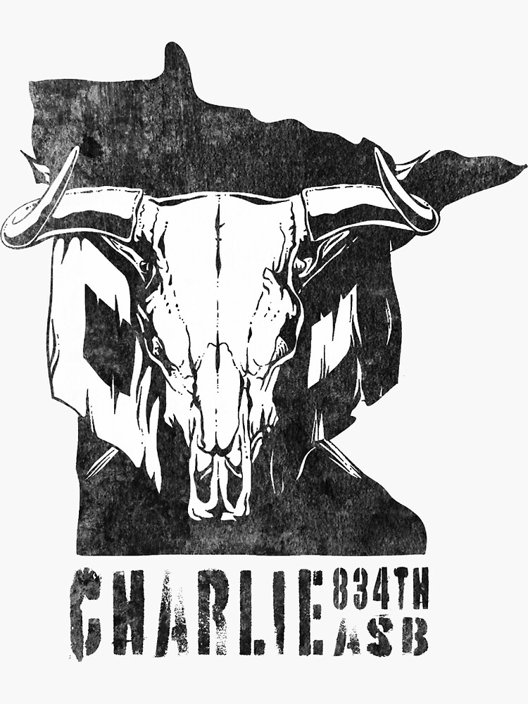 "C Co 834th" Sticker by jacqgerb | Redbubble