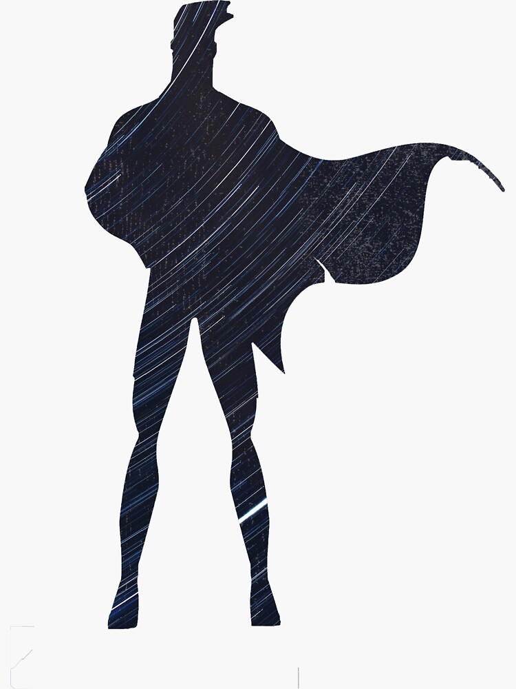 "Cosmic Superhero Design " Sticker for Sale by danwardendesign | Redbubble