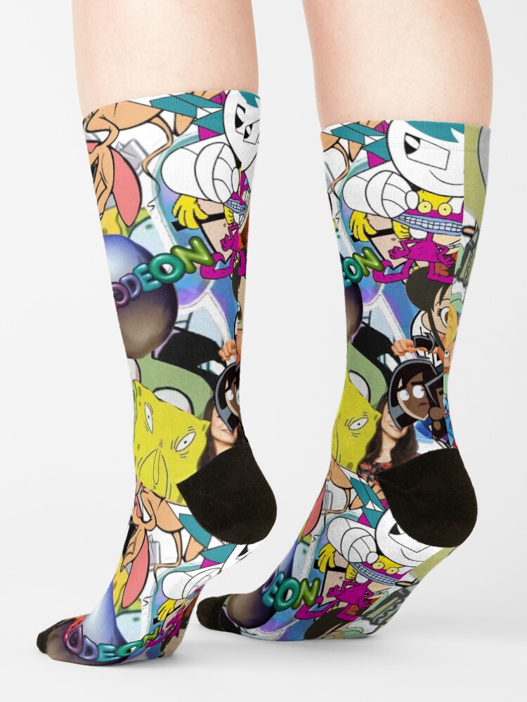 "Nickelodeon logo" Socks for Sale by brookescustoms | Redbubble