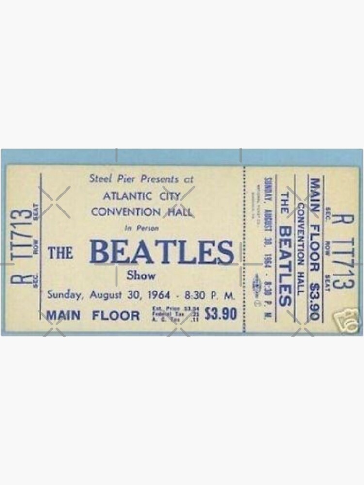 "concert ticket" Sticker by annaguzzo | Redbubble