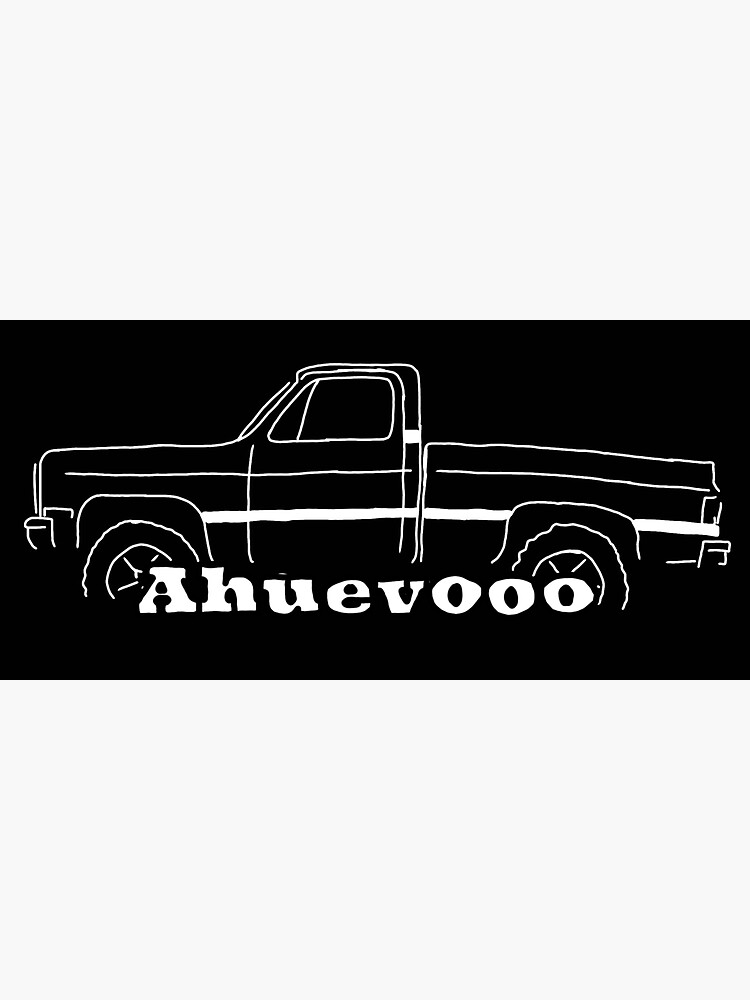 "Ahuevooo sticker with black background" Sticker for Sale by ...