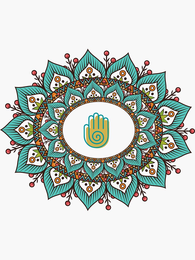 "Reiki Design" Sticker by McKloriDesigns | Redbubble