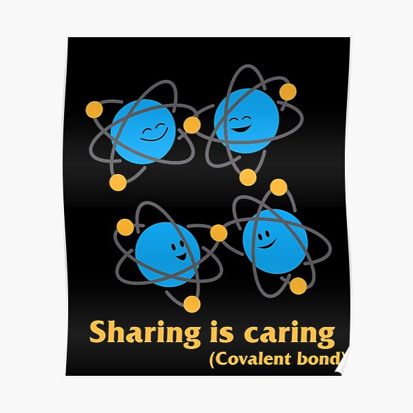 Chemical Bond Posters | Redbubble