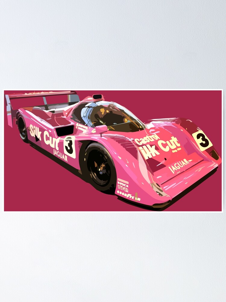 "Silk Cut XJR-14 IMSA GTP Race Car" Poster by FromThe8Tees | Redbubble