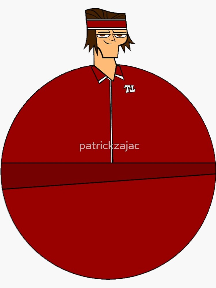 "Tyler Ball - Total Drama" Sticker by patrickzajac | Redbubble