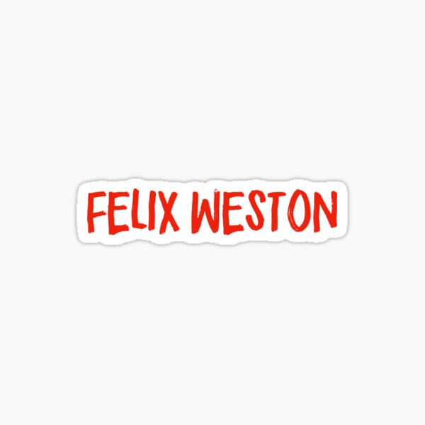 "Felix Weston" Sticker for Sale by bwaykt | Redbubble