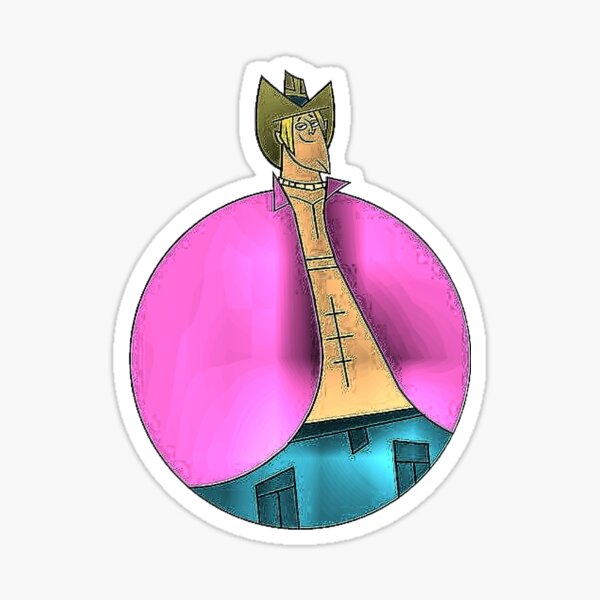 "Geoff Ball Deep Fried - Total Drama" Sticker by patrickzajac | Redbubble