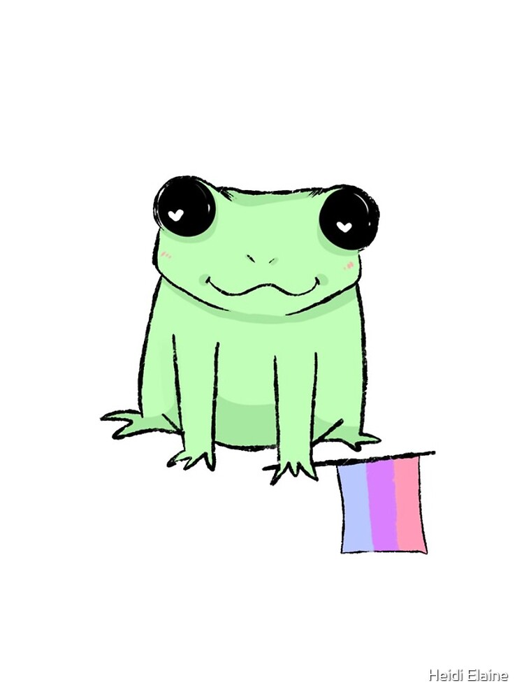 "MMM frog said bi rights" iPhone Case for Sale by HeidiET | Redbubble