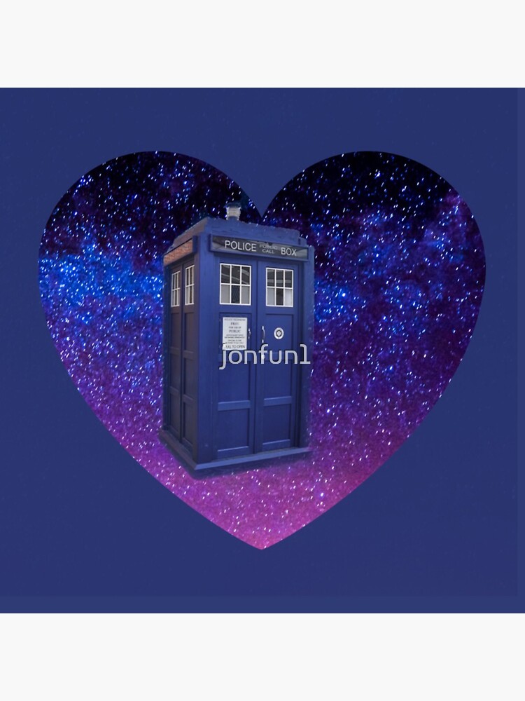 "Police telephone box" Sticker by jonfun1 | Redbubble