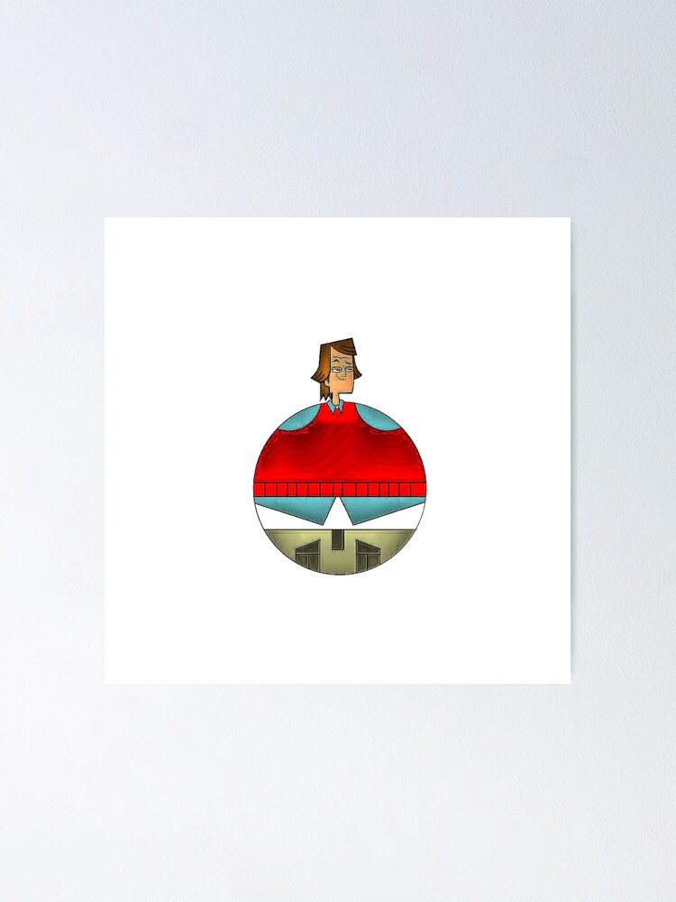 "Noah Ball Deep Fried - Total Drama" Poster by patrickzajac | Redbubble