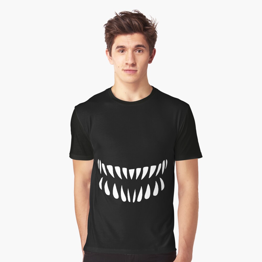 "monster teeth" Sticker for Sale by Y-face-masks | Redbubble
