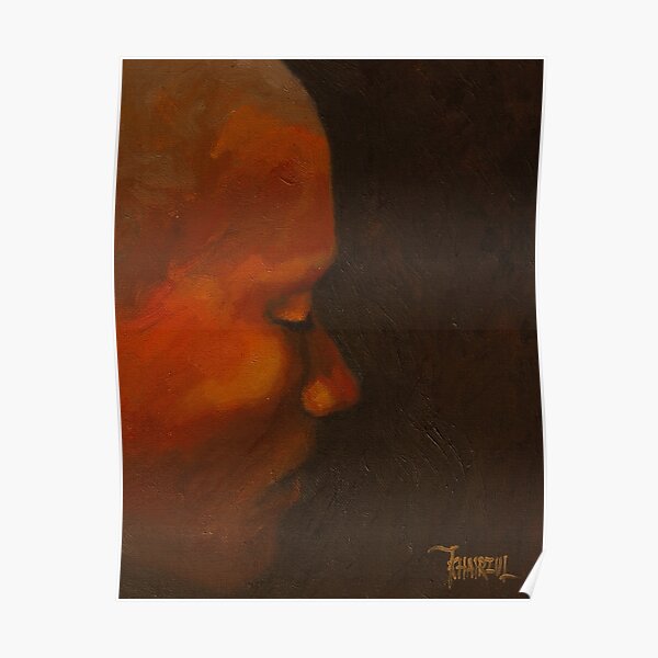 "Memento - Portrait of a Monk" Poster for Sale by khairzul | Redbubble
