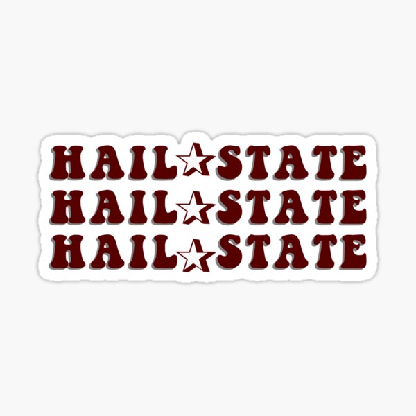 Hail State Stickers | Redbubble