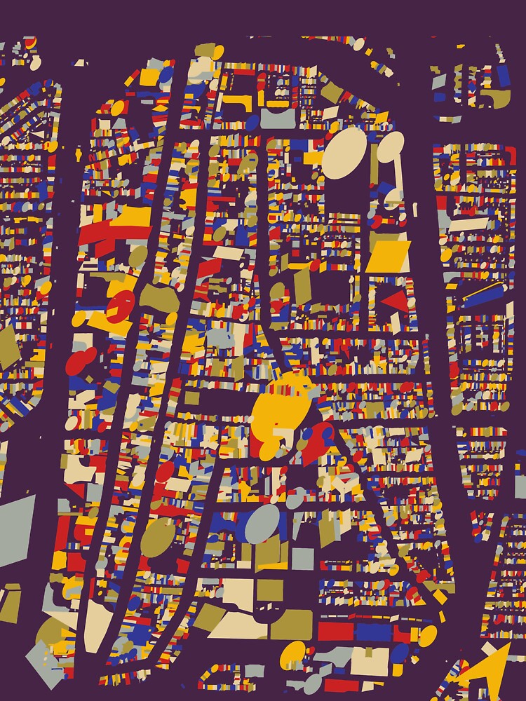 "Delft Map Qlimt Style" T-shirt for Sale by jvdkwast | Redbubble ...