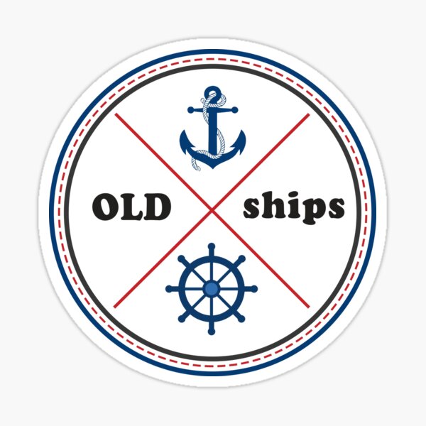 "OLD SHIPS" Sticker for Sale by aisha170 | Redbubble