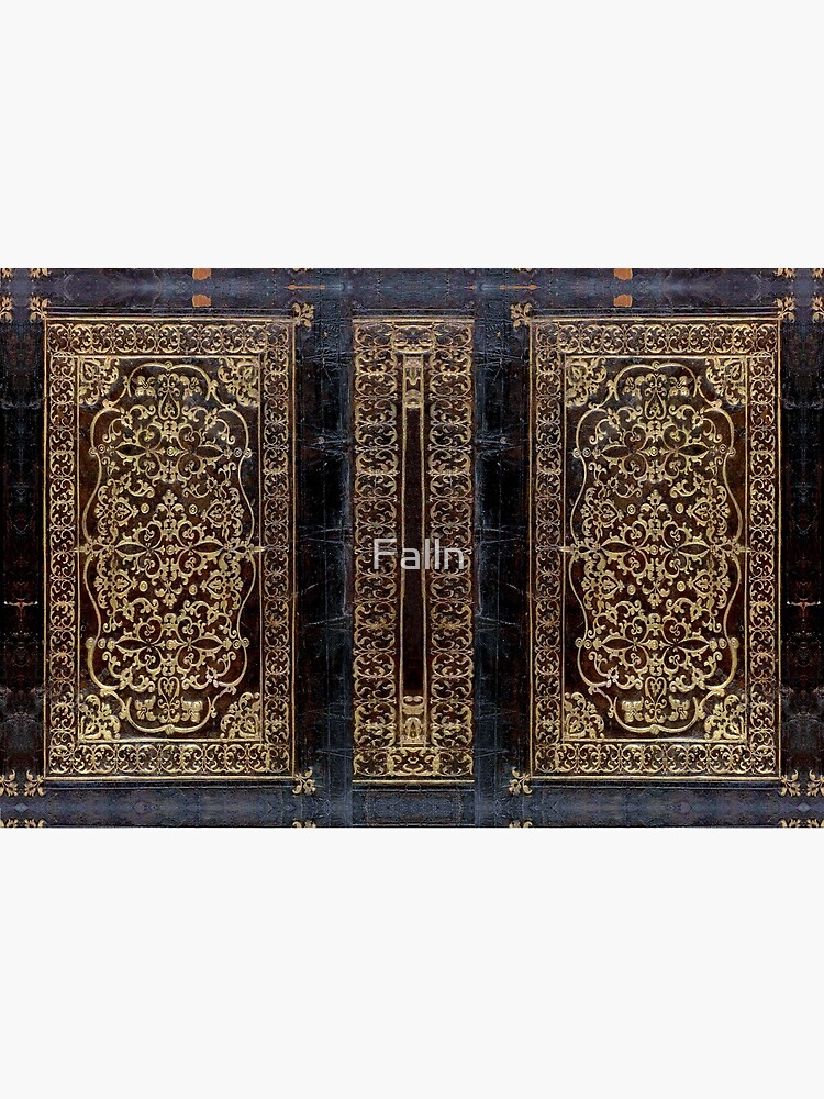 "Gilded Leather Tome" Hardcover Journal for Sale by Falln | Redbubble