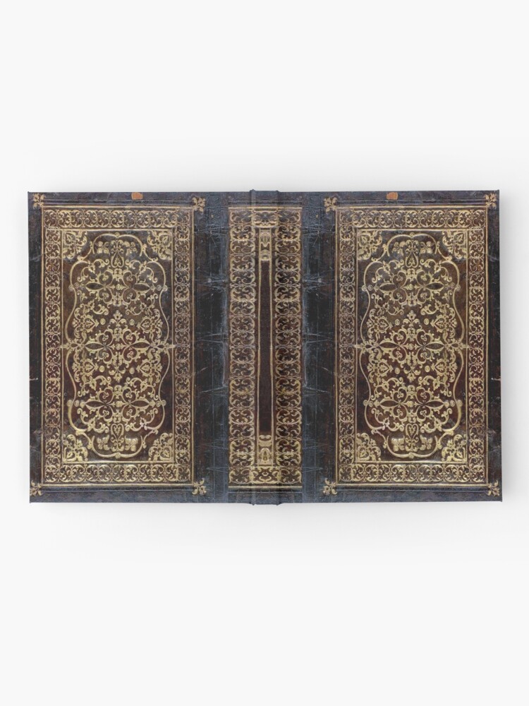 "Gilded Leather Tome" Hardcover Journal for Sale by Falln | Redbubble