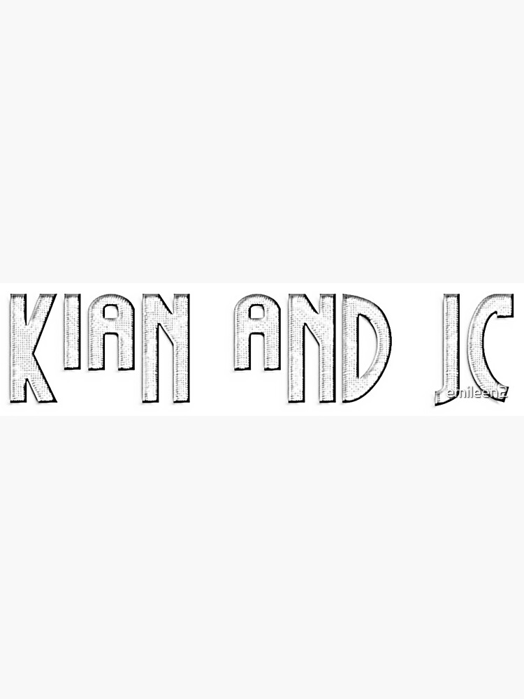 "Kian and Jc Silver " Sticker for Sale by emileen2 | Redbubble