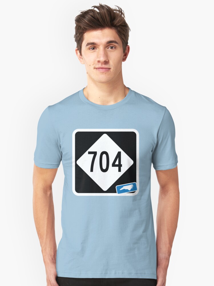 "North Carolina State Route 704 (Area Code 704)" T-shirt by SRnAC ...