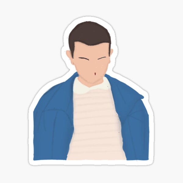 "Eleven" Sticker for Sale by vpittore | Redbubble