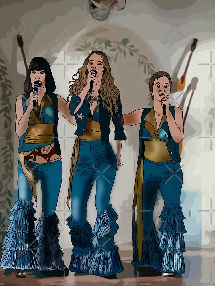 Mamma Mia Here we go again A Line Dress for Sale by animateastory Redbubble