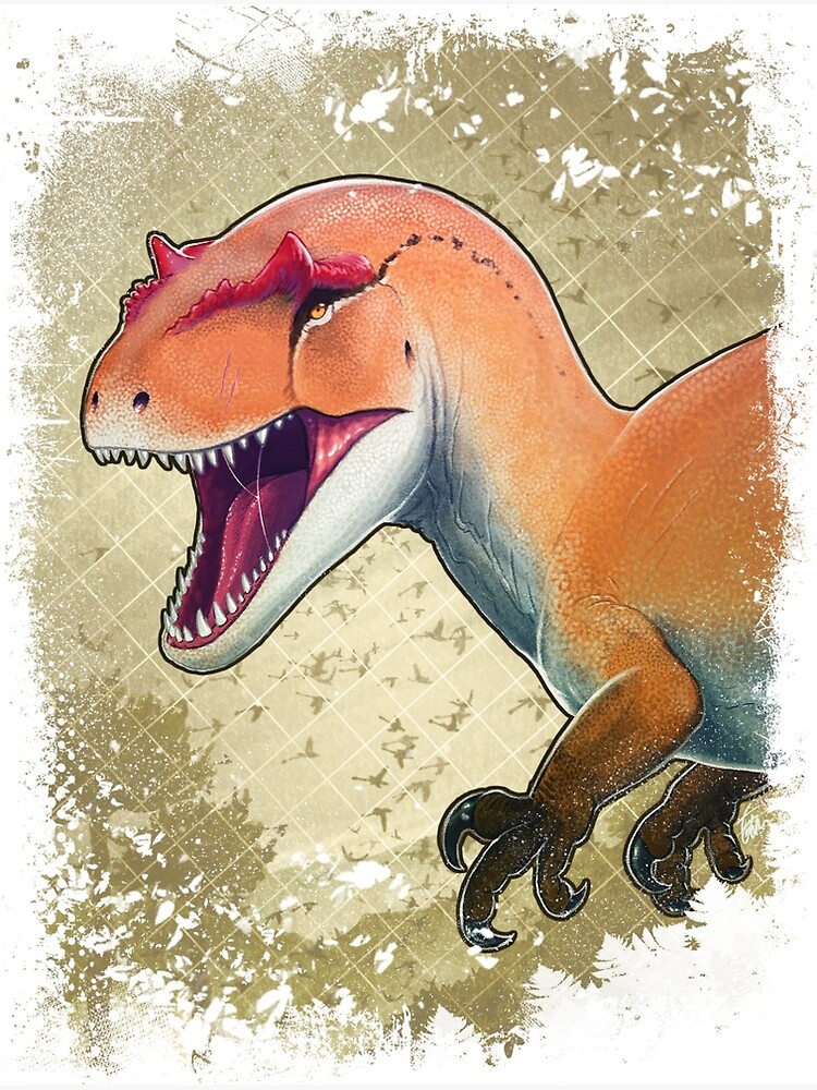 "Allosaurus" Poster for Sale by Fred Wierum | Redbubble