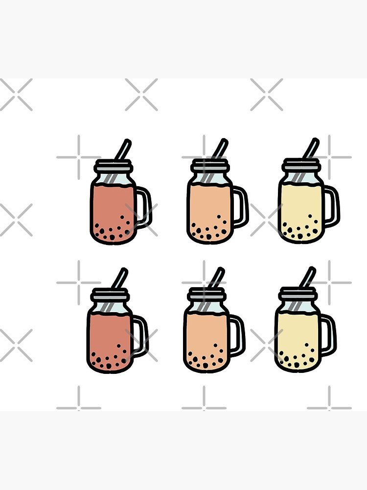 Boba sticker pack Paper & Party Supplies Stickers, Labels & Tags etna ...