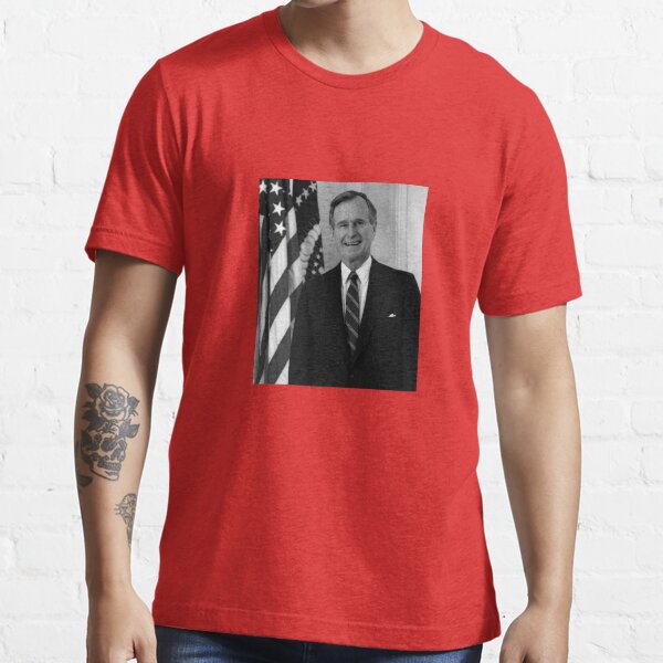 "President George H. W. Bush" T-shirt for Sale by warishellstore ...